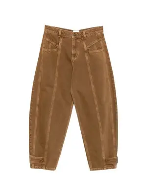 Isabel Marant Étoile Leja Denim Jeans - Beige