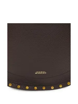 Isabel Marant Étoile Oskan Soft Leather Crossbody Bag With Stud Embellishments