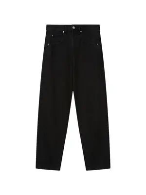 Isabel Marant Étoile Oriane Denim Jeans - Black