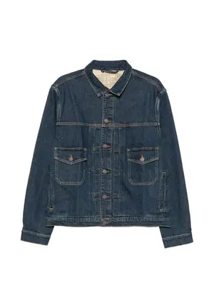 Paul Smith Denim Cotton Jacket - Blue