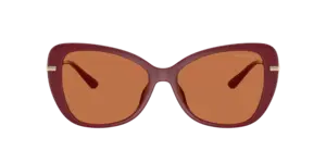 Michael Kors Sunglass Saint Croix - Deep Red Solid