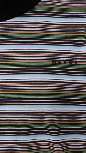 Marni Stripe Cotton T-shirt