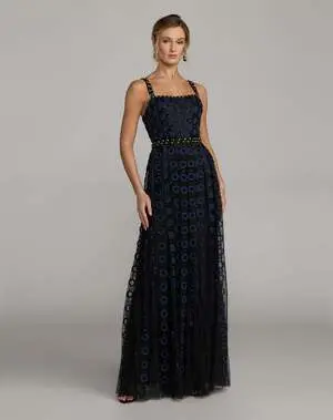MAC DUGGAL COLLECTION Embellished Sleeveless A-line Gown
