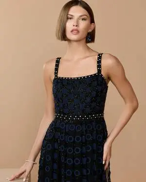 MAC DUGGAL COLLECTION Embellished Sleeveless A-line Gown