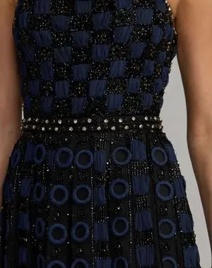 MAC DUGGAL COLLECTION Embellished Sleeveless A-line Gown