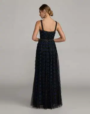 MAC DUGGAL COLLECTION Embellished Sleeveless A-line Gown