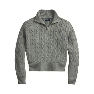 Polo Ralph Lauren Long-sleeve Pullover 'dark Vintage Heather - Grey
