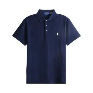 Polo Ralph Lauren Custom Slim Fit Honeycomb Textured Polo Shirt