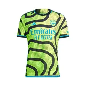 Adidas Arsenal 23/24 Away Authentic Jersey 'team Solar 2/black - Yellow