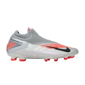 Nike Phantom Vision 2 Pro Df Fg 'metallic Bomber Grey