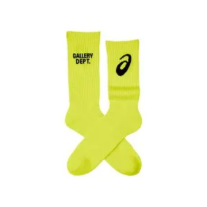 GALLERY DEPT. X Asics Socks 'safety - Yellow