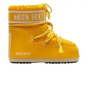 Moon Boot Icon Nylon Low Boot - Yellow