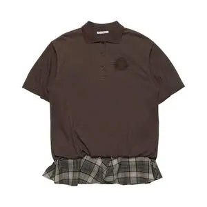 Acne Studios Layered Polo Dress