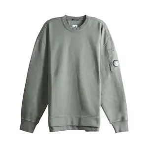C.P. COMPANY Crewneck Sweatshirt With Lens Detail