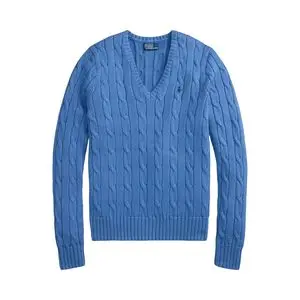 Polo Ralph Lauren Pima Cotton Julianna Long-sleeve Pullover 'nimes - Blue
