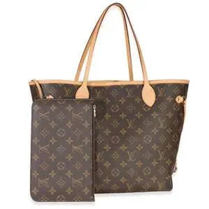 LOUIS VUITTON Monogram Canvas Neverfull Mm - Brown