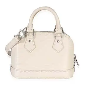 LOUIS VUITTON Epi Nano Alma Shoulder Bag - Beige