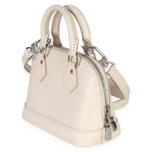 LOUIS VUITTON Epi Nano Alma Shoulder Bag - Beige
