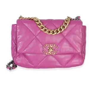 Chanel 19 Flap Bag - Purple