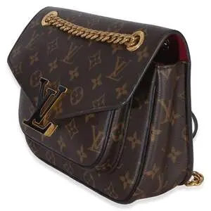 LOUIS VUITTON Monogram Canvas Passy Shoulder Bag - Brown
