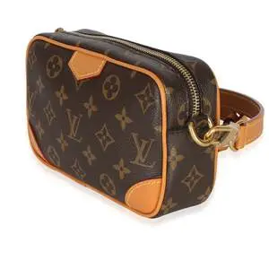 LOUIS VUITTON Monogram Canvas Trocadero Wearable Wallet