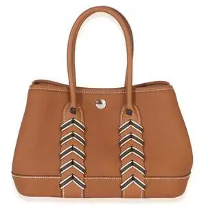 Hermès Neo 23 Top Handle Bag In Leather - Brown