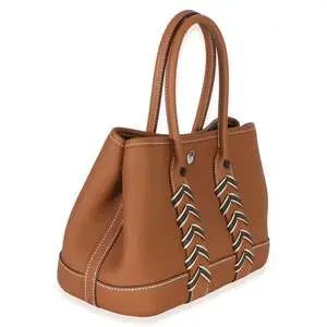 Hermès Neo 23 Top Handle Bag In Leather - Brown
