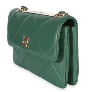 Chanel Quilted Lambskin Trendy Flap Bag