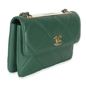 Chanel Quilted Lambskin Trendy Flap Bag