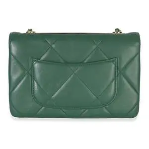 Chanel Quilted Lambskin Trendy Flap Bag