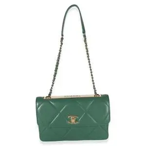 Chanel Quilted Lambskin Trendy Flap Bag