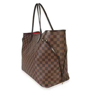 LOUIS VUITTON Damier Ebene Canvas Neverfull Gm Tote - Brown