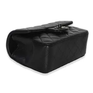 Chanel Quilted Lambskin Top Handle Rectangular Flap Bag