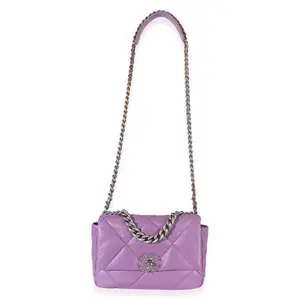 Chanel Quilted Lambskin 19 Flap Bag