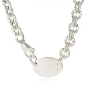 TIFFANY & CO. Tiffany & Co. Sterling Silver Return To Tiffany Heart Pendant Necklace