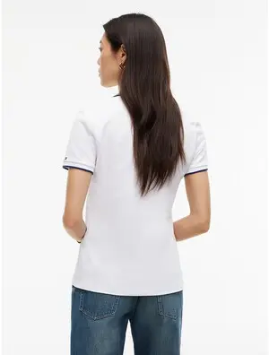 Tommy Hilfiger Script Monogram Tipped Polo