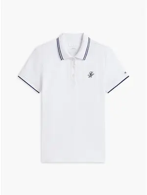 Tommy Hilfiger Script Monogram Tipped Polo