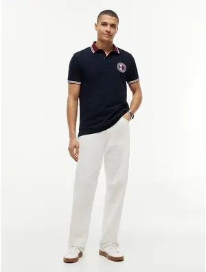 Tommy Hilfiger Regular Fit Circle Logo Tipped Polo