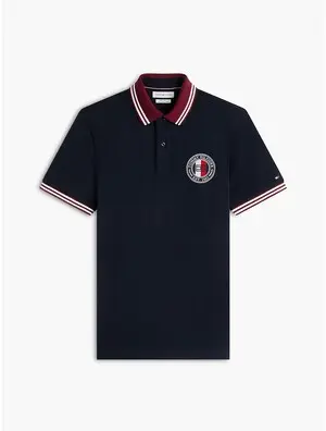 Tommy Hilfiger Regular Fit Circle Logo Tipped Polo