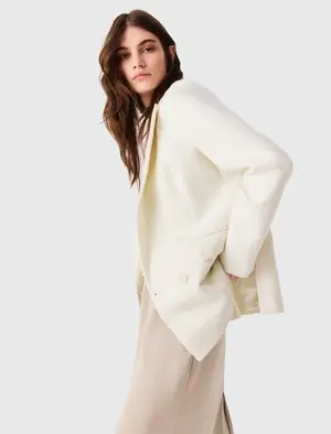 Maje Double-breasted Suit Jacket