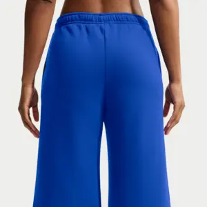 Nike Studio Fleece Weight Mid-rise Wide-leg Pants