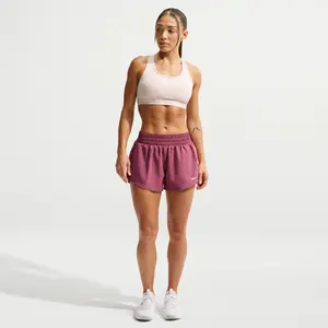 Nike One Dri-fit Mid-rise 3" Brief-lined Shorts