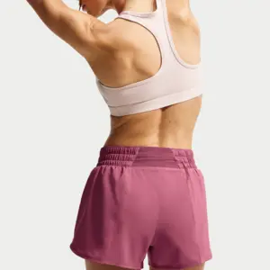 Nike One Dri-fit Mid-rise 3" Brief-lined Shorts