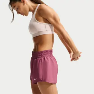 Nike One Dri-fit Mid-rise 3" Brief-lined Shorts