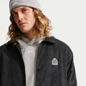 Nike Club Corduroy Coaches Jacket - Black