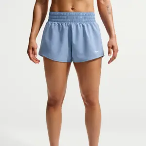 Nike One Dri-fit Mid-rise 3" Brief-lined Shorts