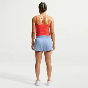 Nike One Dri-fit Mid-rise 3" Brief-lined Shorts