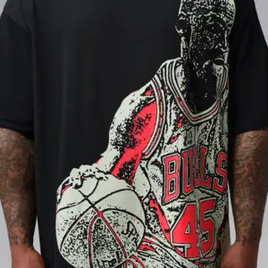 JORDAN Sport Dri-fit Graphic T-shirt - Black