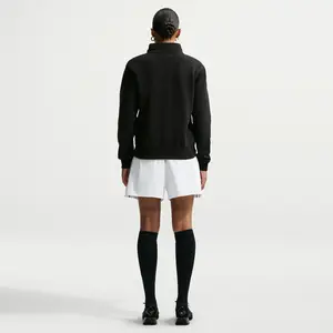 Nike Studio Fleece Medium Weight 1/4-zip Top - Black