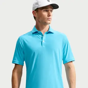 Nike Tailored Performance Dri-fit Golf Polo - Blue